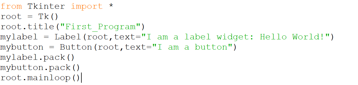 Kick Start Gui Programming Using Tkinter Lecture 2 Machine Learning