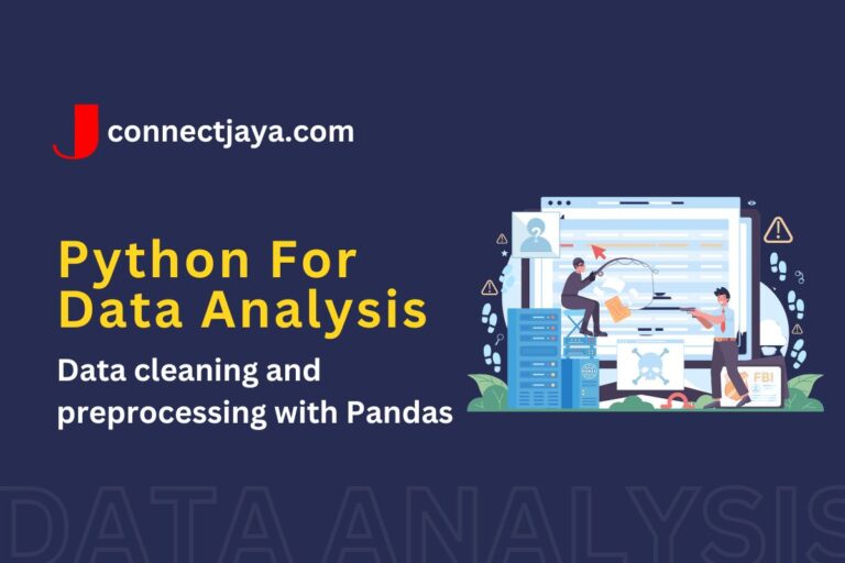 Data cleaning and preprocessing with Pandas - Connectjaya